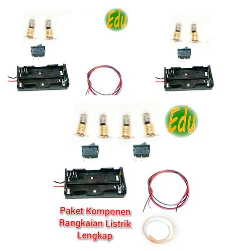 Jual Paket Komponen Rangkaian Listrik Lampu Prakarya Praktikum Sekolah ... Jual Paket Komponen Rangkaian Listrik Lampu Prakarya Praktikum Sekolah ...