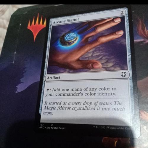 Jual Arcane Signet another art commander legends dnd baldur gate mtg ...