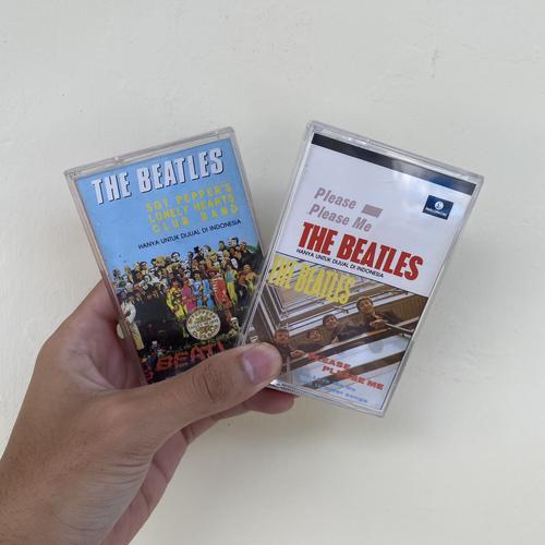 Jual Kaset Pita The Beatles - SGT. Peppers & Please Please - Kab. Sleman - Tensioni Music ...