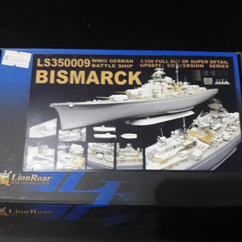Jual model kit PE Lion Roar 1/350 LS 350009 Bismarck Detail up set ...