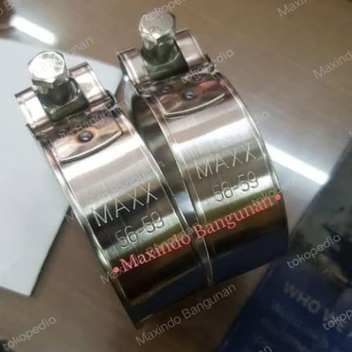 Jual Klem Superior 113-121 Stainless Steel 304 / Hose Clamp Heavy Duty ...