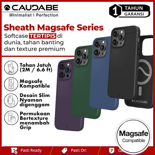 Jual Caudabe Sheath Magsafe Case iPhone 14 Pro Max Plus Casing Original ...