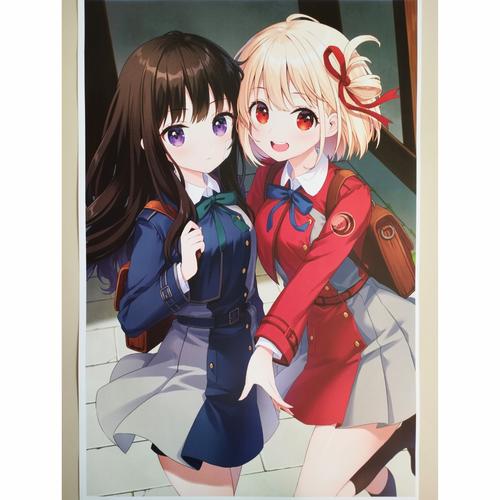Jual Poster Anime Lycoris Recoil 4 Nishikigi Chisato Inoue Takina ...