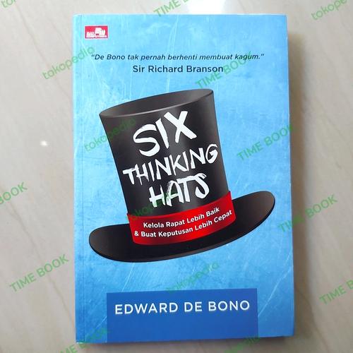 Jual Buku SIX THINKING HATS by Edward De Bono - Jakarta Barat - TIME ...