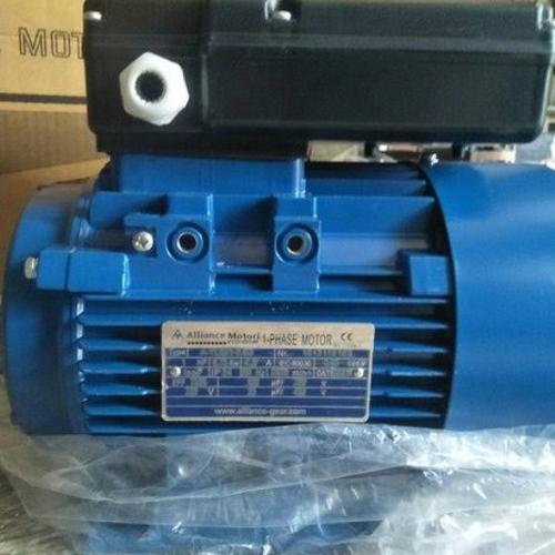 Jual dinamo alliance 0,5hp 1phase 4pole b3 1400 rpm alliance motor ...