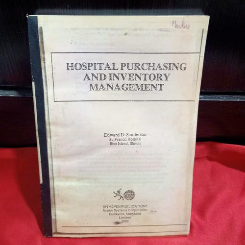 Jual Buku Hospital Purchasing and inventory management - Kab. Tangerang ...