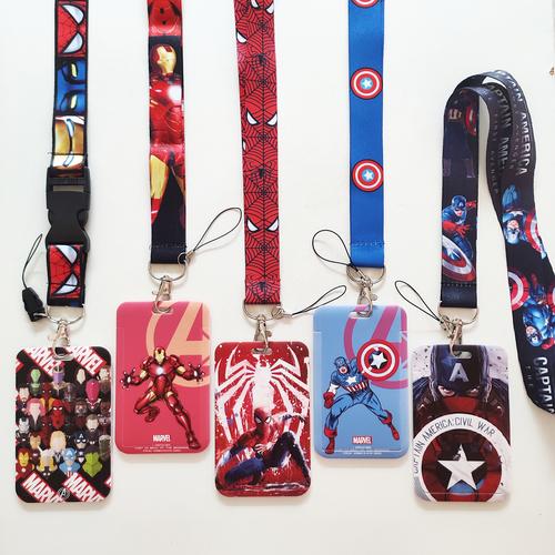 Jual ID Card Holder Name Tag Lanyard / Kalung Kartu Superhero Marvel ...