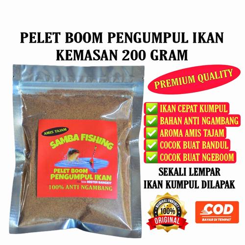 Jual Pelet Boom Amis Tajam 200 Gram Mister Bangkit - Kab. Tangerang ...