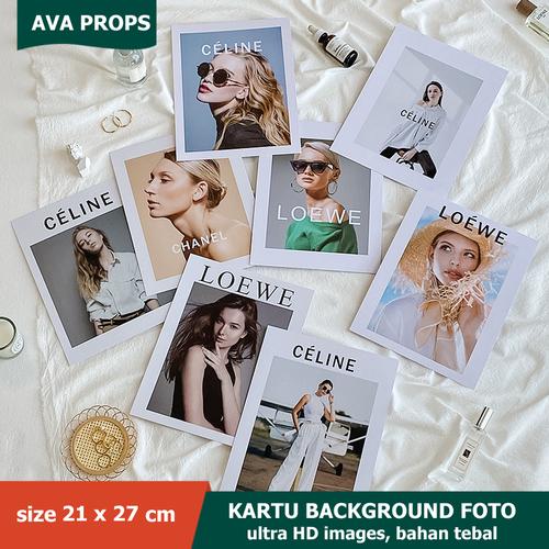 Jual Properti Foto Majalah Kertas (Satu Halaman) Prop Foto Layout ...