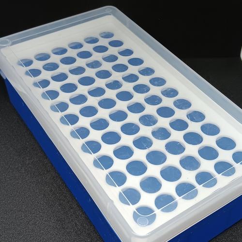 Jual Microtube rack Rak mikrotube micro tube 1.5 ml/2 ml isi 72 lubang ...