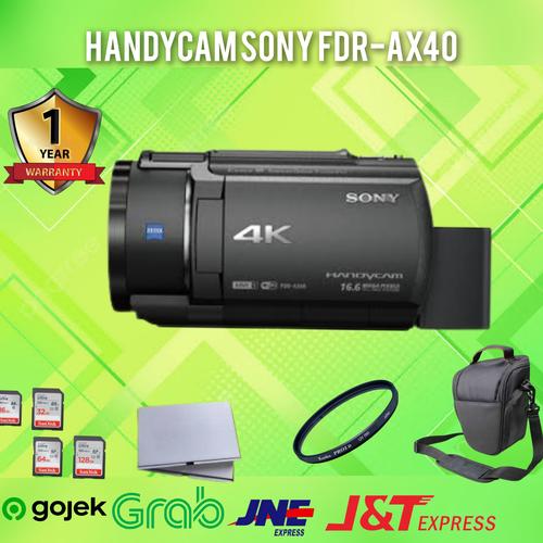 Jual Handycam Sony FDR-AX40 / Sony FDR-Ax40 / FDR - AX40 WiFi - WHITE ...