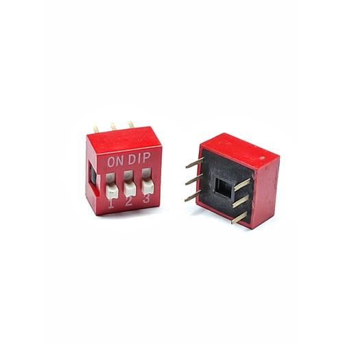 Jual DIP SWITCH 1P 2P 3P POSISI Dip switch 1p 2p 3p posisi warna merah ...