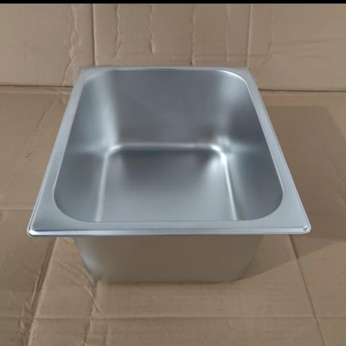 Jual Food Pan Stainless 1/2 x15Cm(32,5x26,5x15cm) TEBAL 1 mm - Jakarta ...