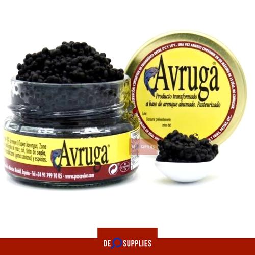 Jual Avruga Caviar 120gr - Pescaviar Kaviar Telur Ikan Hitam Smoked ...