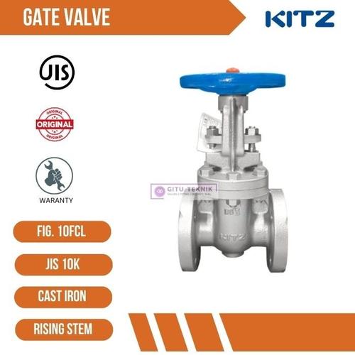 Jual Gate valve 5" inchi / DN 100 JIS 10K KITZ 10FCL - Jakarta Pusat ...