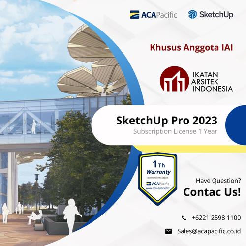 Jual (Khusus Anggota IAI) SketchUp Pro 2021 Original Subscription ...