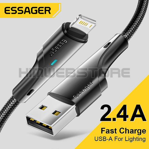 Jual ESSAGER Kabel Charger Lusuo Micro USB Type-C Lightning Fast ...