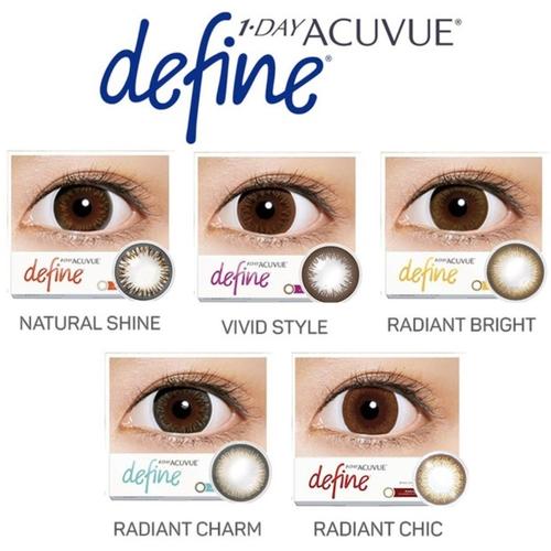 Jual Softlens Acuvue Define / 1 Day Acuvue Define / Soflen Harian Warna ...