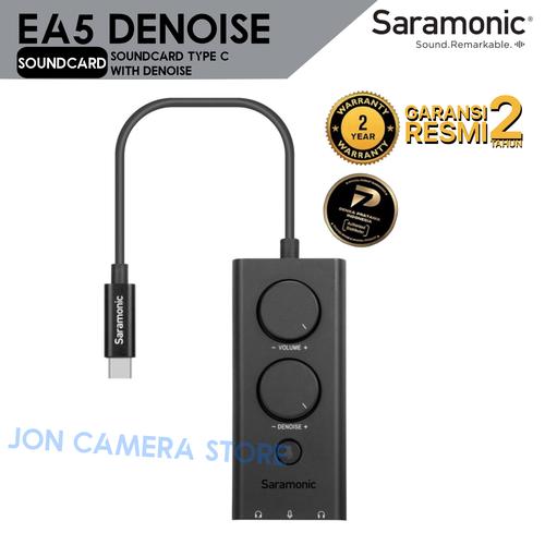 Jual Saramonic EA5 Denoise Soundcard SR EA 5 Sound Card Garansi Resmi ...