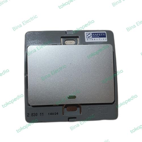 Jual Saklar Engkel Lampu Mallia Legrand 283011 Silver / Saklar Tunggal ...