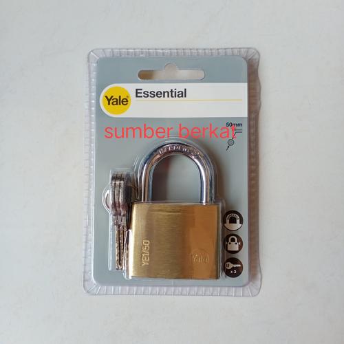 Jual Gembok yale 50mm pendek/ gembok yale 50mm pendek essential - Kota ...