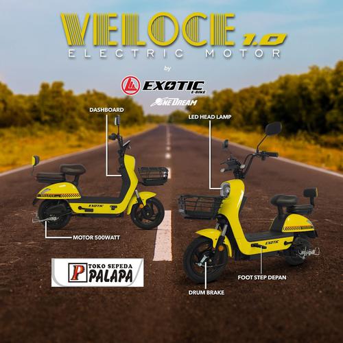 Jual SEPEDA LISTRIK EXOTIC VELOCE 1.0 1 Electric Bike - Kab. Rembang ...