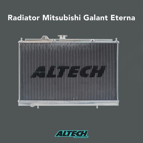 Jual Altech Alumunium Race Radiator 2 Ply Mitsubishi Galant Eterna 4G63 ...