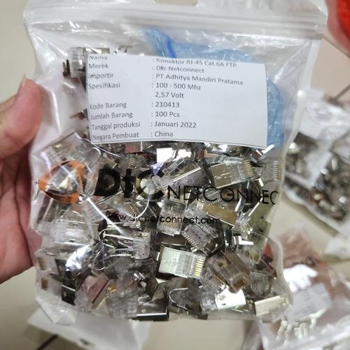 Jual DTC connector ftp cat 6a isi 100 - Jakarta Pusat - rekannetwork ...