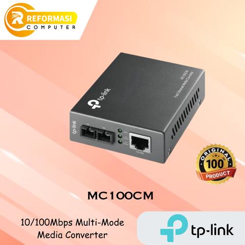 Jual TP-LINK TL- MC100CM 10/100Mbps Multi-Mode Media Converter ...