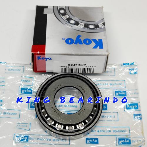 Jual BEARING RODA DEPAN LUAR DYNA RINO PS100 PS115 BEARING 02474/20 ...