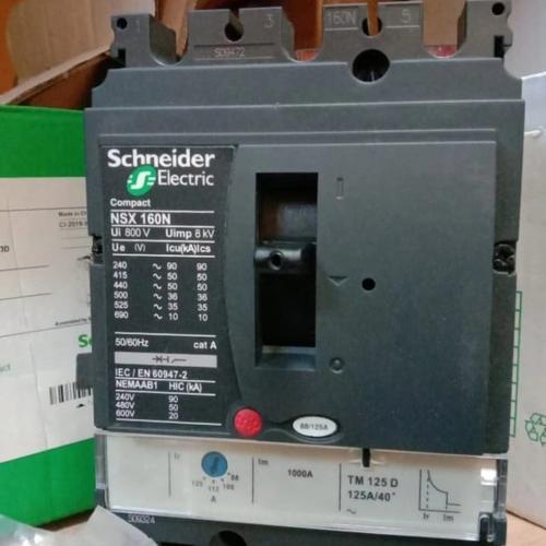 Jual MCCB NSX 160F 125A+160A3P SCHNEIDER. mccb nsx 160f 125a+160a 3p - Kab. Bogor - CmlElectrik ...