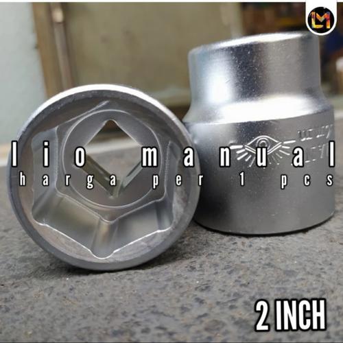 Jual MATA KUNCI SOK SOCKET 2 INCH 3/4 DR 6 POINT ORI TJAP MATA ...