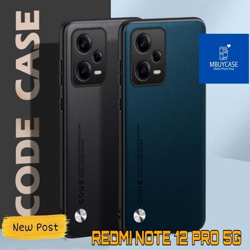 Jual Case Redmi Note 12 pro 5g leather code casing mi note12 pro ...