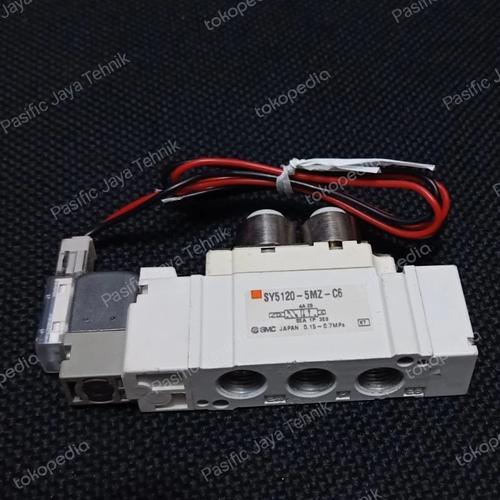 Jual Solenoid valve SMC SY5120-5MZ-01 2 Position Single SY Series - Jakarta Barat - Pasific Jaya ...