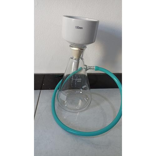 Jual Set Corong Buchner 100 mm with Bottom Flask 1 L Laboratory ...