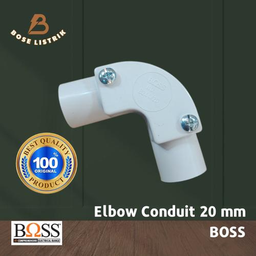 Jual Boss Elbow Pipa Conduit 20mm / Elbow Knee Keni Pipa Conduit 20mm ...