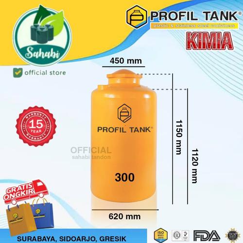 Jual Tandon Air / Tangki Air / Toren Air PROFIL TANK Ukuran 300 L ...