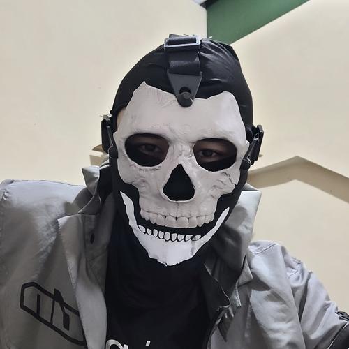 Jual Balaclava Airsoft Cosplay Call Of Duty Ghost Simon Riley Mace ...