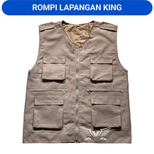 Jual ROMPI LAPANGAN MULTIFUNGSI KING - ROMPI TACTICAL - VEST - Cream ...