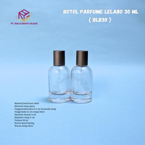 Jual BLB30 botol parfum lelabo 30ml tutup silver doff press - Kota ...
