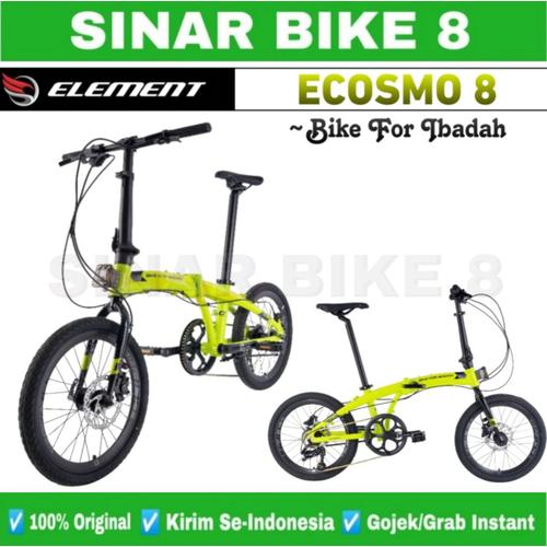 Jual Sepeda Lipat ELEMENT ECOSMO 8 Bike For Ibadah 20 Inch Rem Hidrolik ...