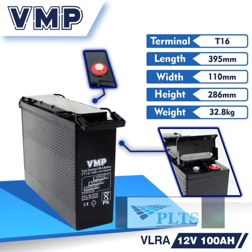 Jual Battery Vrla Front Terminal VMP 12v 100ah - Kota Surabaya - toko ...