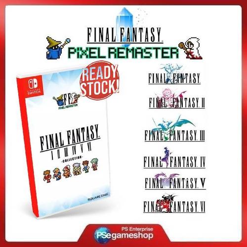 Promo Nintendo Switch Final Fantasy Collection FF Pixel Remaster Cicil ...
