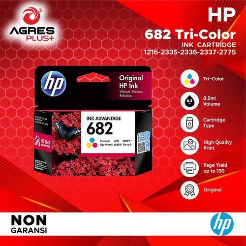 Promo Tinta Printer HP 682 Tri-Color Warna Original 1216 2335 2336 2337 ...