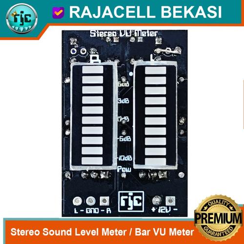 Jual Digital VU meter Audio Level Meter Model Led Bar Stereo Sound Analizer - Kuning - Kota ...