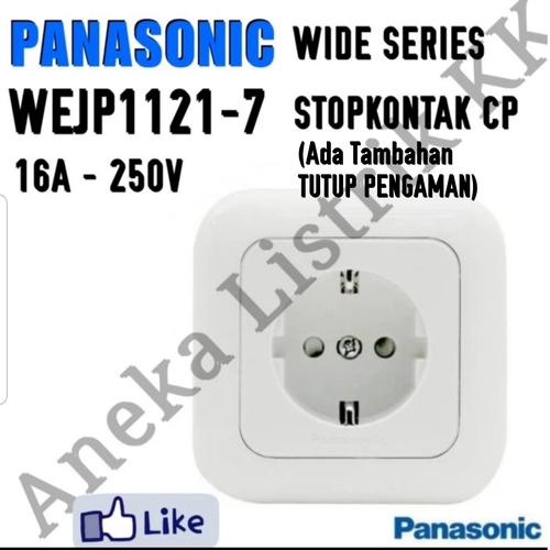 Jual PANASONIC STOPKONTAK CP WEJP1121 WEJP1131 STOP KONTAK WEJP 1121 ...