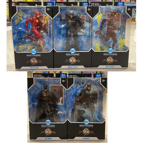 Jual Sale: DC Multiverse Flash McFarlane Batman/ The Flash/ Dark Flash ...