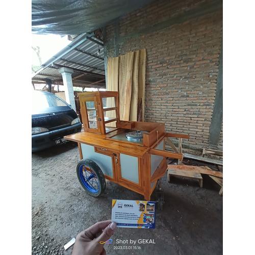 Jual Gerobak Dorong Bakso / Gerobak Dorong Cilok /Gerobak Dorong - Kab ...