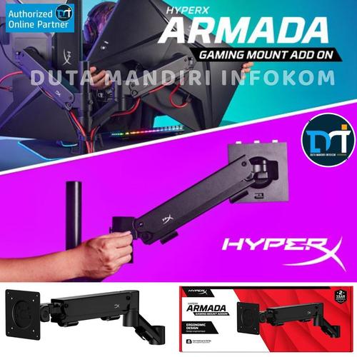 Promo HyperX Armada Addon - Gaming Mount Bracket LED Monitor Upto 32 ...