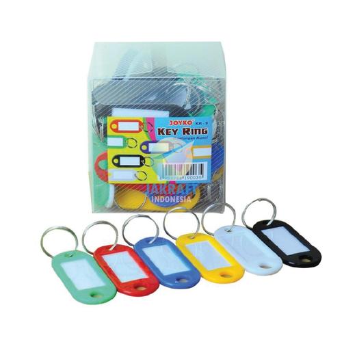 Promo Key Ring JOYKO KR-9 Gantungan Bandrol Kunci Label Serbaguna Warna ...